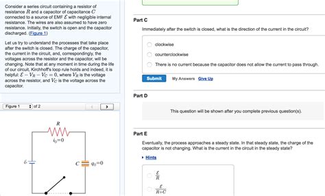 solved part b construct a circuit containing two 10 2 res