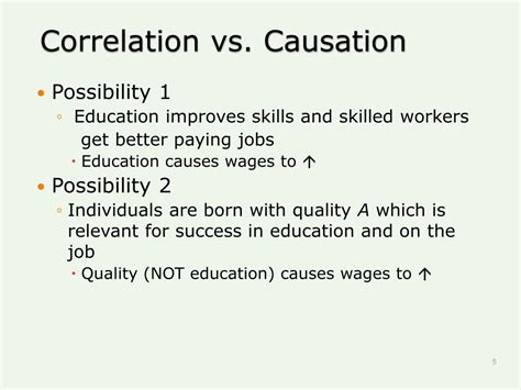 Ppt Correlation Vs Causation Powerpoint Presentation Free Download