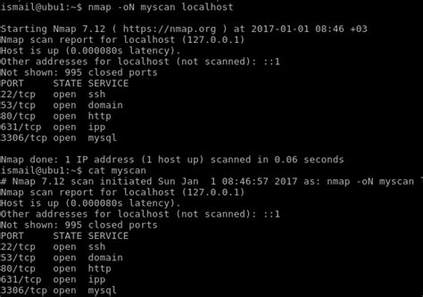 nmap output poftut