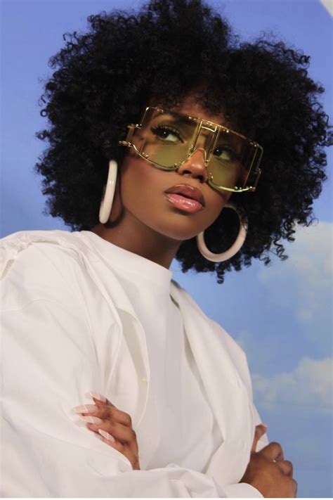 Women Luxury Retro Square Rimless Oversized Sunglasses Black Girl