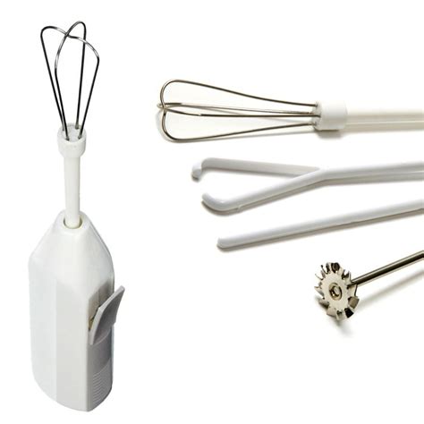 Mini Hand Mixer Set 5 Piece Portable Cordless Whipper Mixer Blender
