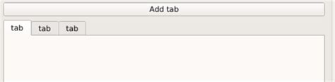 c how to add a new tab on an existing qtabwidget