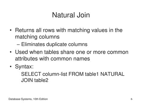 ppt database systems design implementation and management tenth