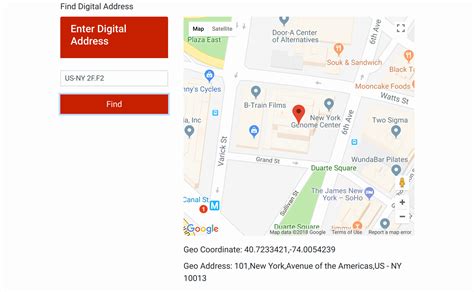 how to generate a short and unique digital address for any location