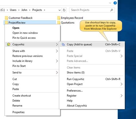 create directory structure only without files in windows using an