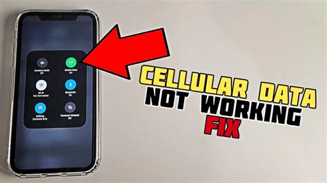 How To Fix Cellular Data Not Working Iphone Xs Xs Max Youtube