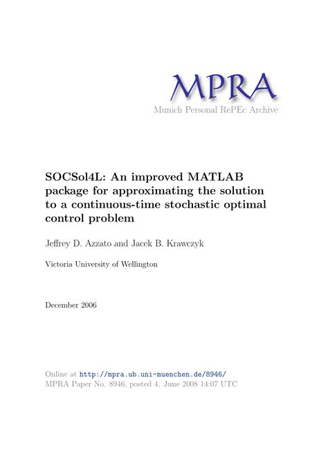pdf socsol4l an improved matlab r package for approximating the
