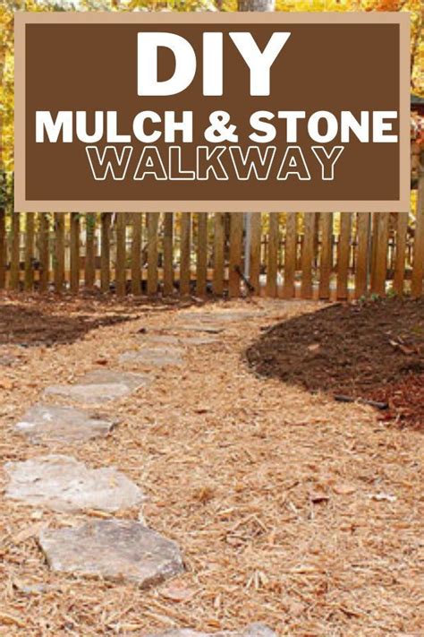 How To Create An Inexpensive Mulch And Stone Walkway Artofit