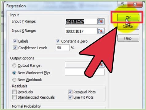 how to run a multiple regression in excel 8 steps with