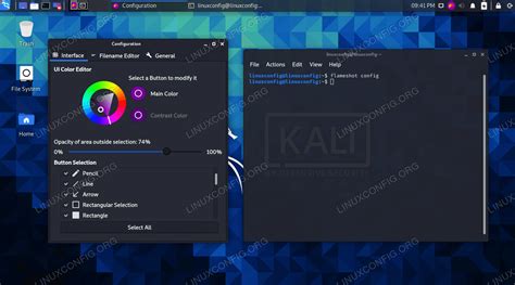 how to take a screenshot on kali linux linux tutorials learn linux