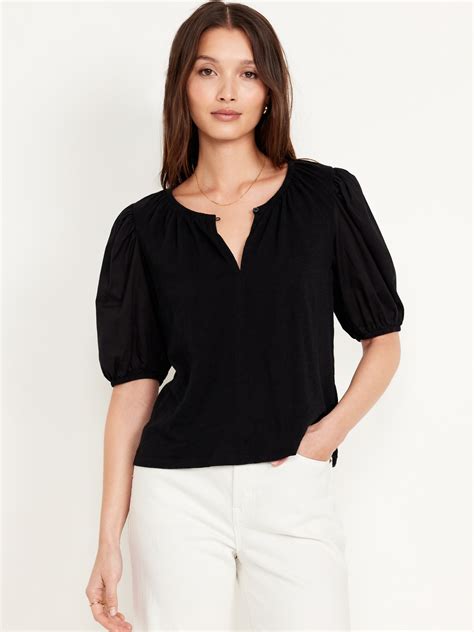 Puff Sleeve Tops Old Navy