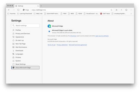 how to update microsoft edge on windows or macos manually microsoft