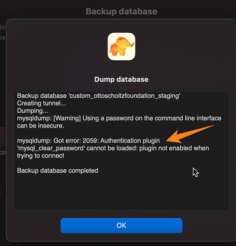 authentication plugin mysql clear password cannot be loaded plugin
