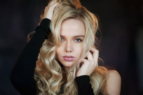 Wallpaper Face Women Model Blonde Long Hair Singer Maxim