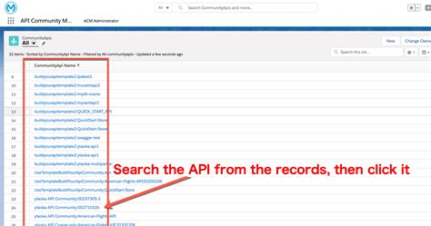 acm api console shows required for an element that is not required
