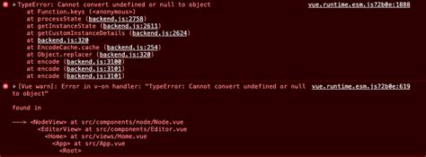 vue dev tools cannot convert undefined or null to object · issue 118