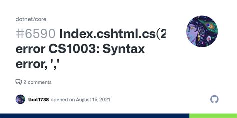 index cshtml cs 2 8 error cs1003 syntax error · issue 6590