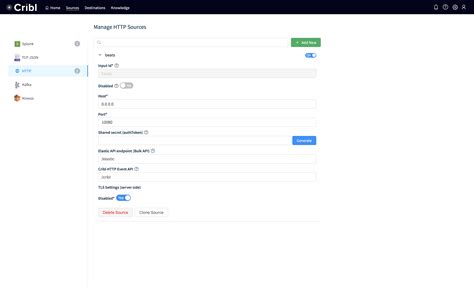 connecting elasticsearch data to splunk with cribl logstream