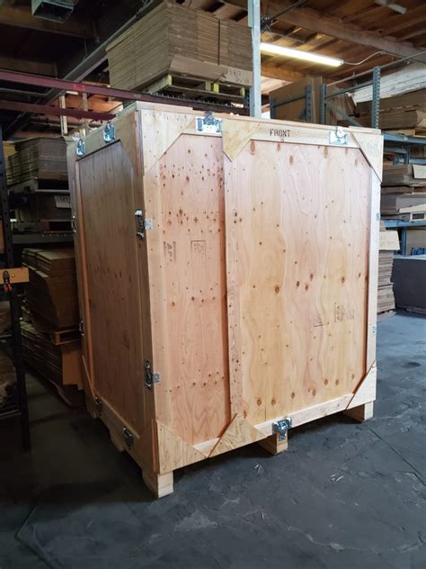 Custom Wood Shipping Crates Custom Wooden Crates Bluerose Packaging