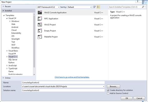 using visual c