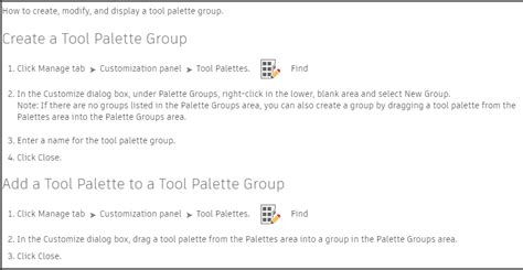 solved palette groups autodesk community