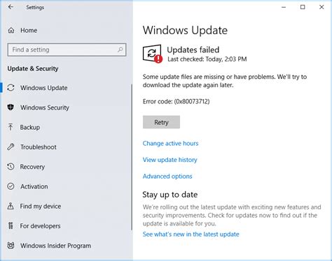 windows update does not install the 2018 11 cumulative update for