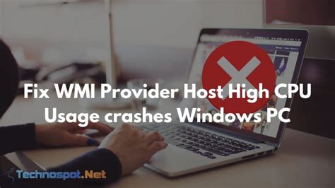 fix wmi provider host high cpu usage crashes windows pc