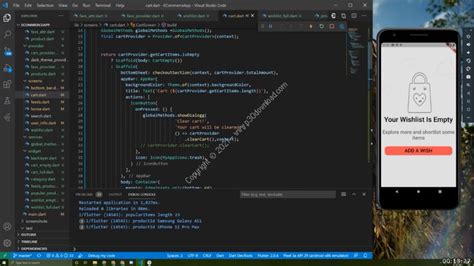 دانلود udemy flutter with firebase build a store app from