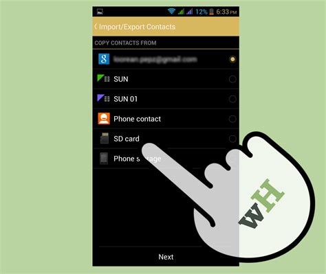 how to import contacts from excel to an android phone 10 steps