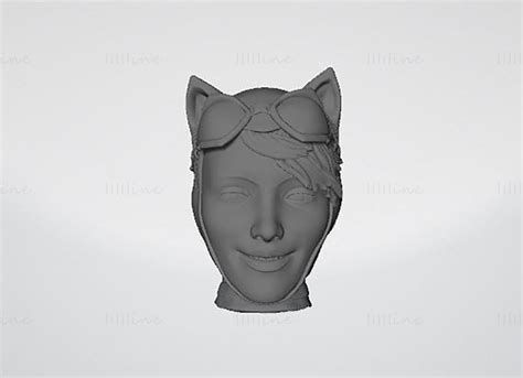 نموذج طباعة Catwoman Stl 3d