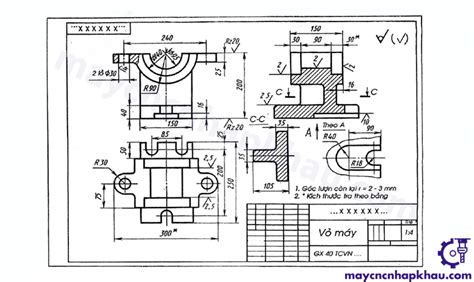 Bản Vẽ Chi Tiết Máy Mẫu Hướng Dẫn Tạo Ra Bản Vẽ Hoàn Hảo