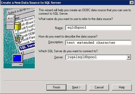 insert extended characters into a sql server table using