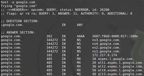 Linux Host Command Troubleshot Your Dns Cloudns Blog