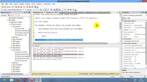 how to using cursor in sql server youtube
