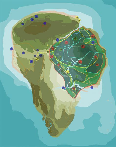 Isla Nublar Map Minecraft