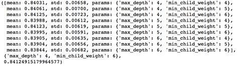 grid search cv xgboost regressor cvcvsc