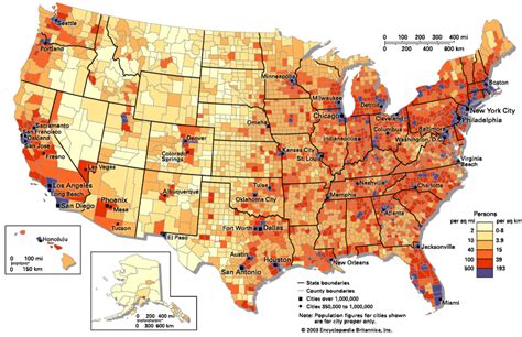 Us State Population Density Map My Xxx Hot Girl
