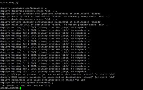 oracle sharding part 2 installating and configuring