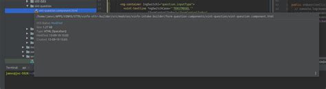 intellisense on component properties is missing in angular html