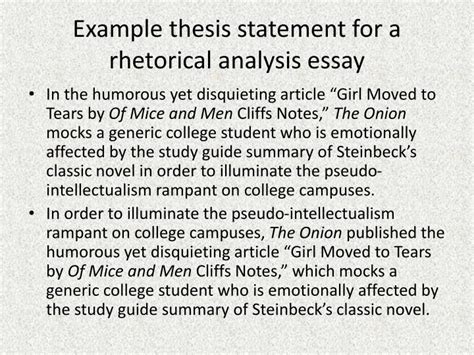 Beautiful How To Write A Good Introduction For Rhetorical Analysis Make