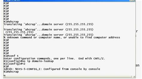 ip domain lookup on cisco routers a three minute ccna np tutorial