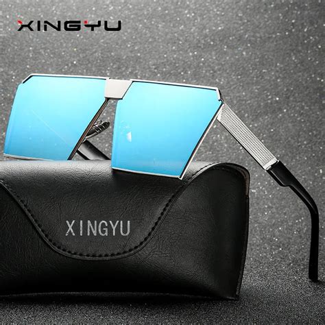 Xingyu New High Quality Big Square Polarized Sunglasses Women Brand