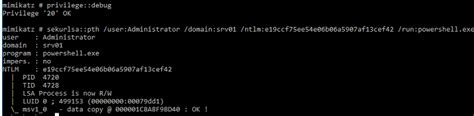 dumping user passwords from windows memory with mimikatz