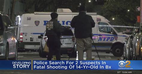 2 Suspects Wanted In Fatal Shooting Of Bronx Teen Cbs New York