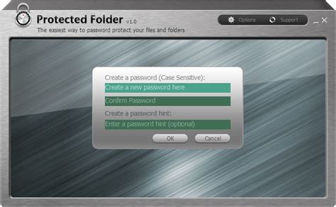 télécharger protected folder mettre vos fichiers importants en sécurité