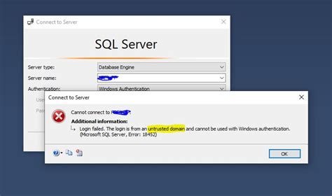 sspi handshake failed with error code 0x80090304 on sql server after