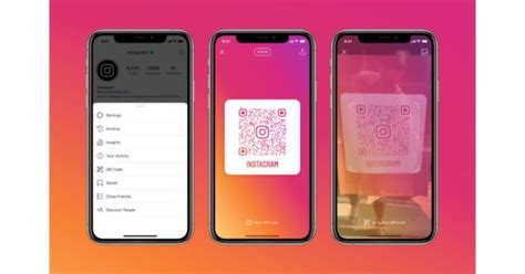 instagram how to scan a qr code