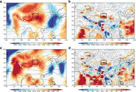 Spatial Regression Patterns For The Period Of 1979 2015 A The