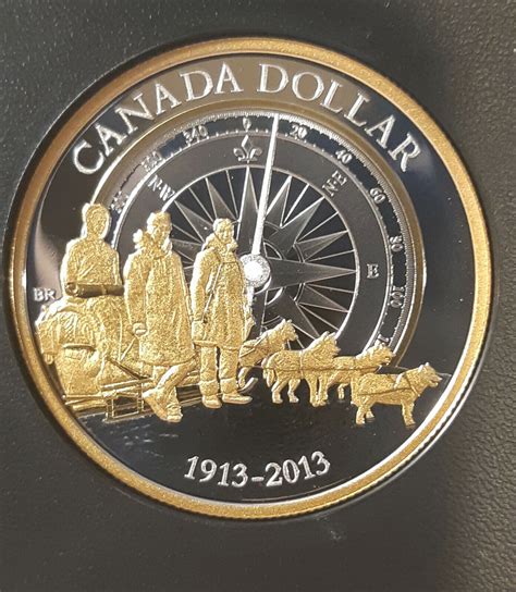 2013 Canada Classic Design Loonie From Fine Silver Proof Set Gold