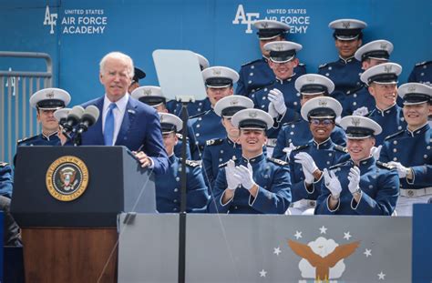 Biden Trips And Falls During Graduation Ceremony
